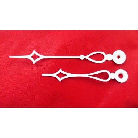Lancette bianche goccia - quadri in alluminio - Elettronica Didattica